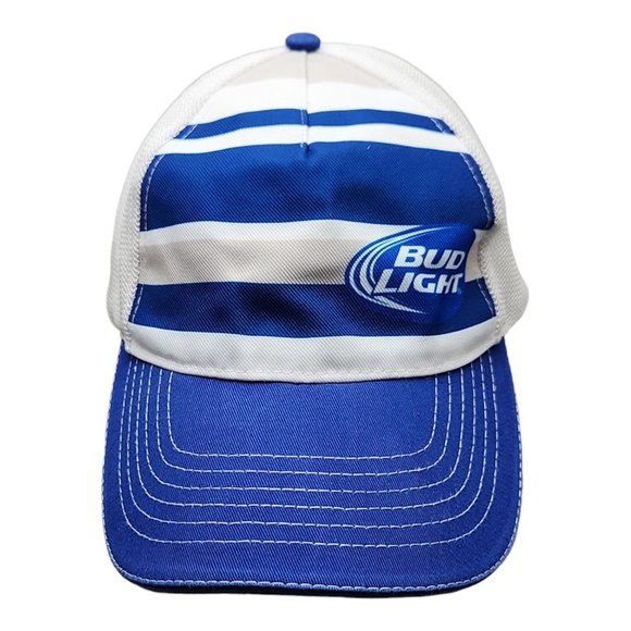 Accessories | Bud Light Snap Back Ball Cap Mesh Back Truckers | Poshmark